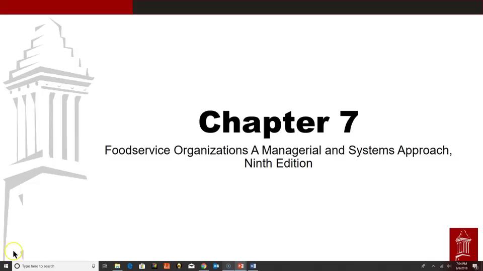 FSO Chapter 7-Distribution & Service