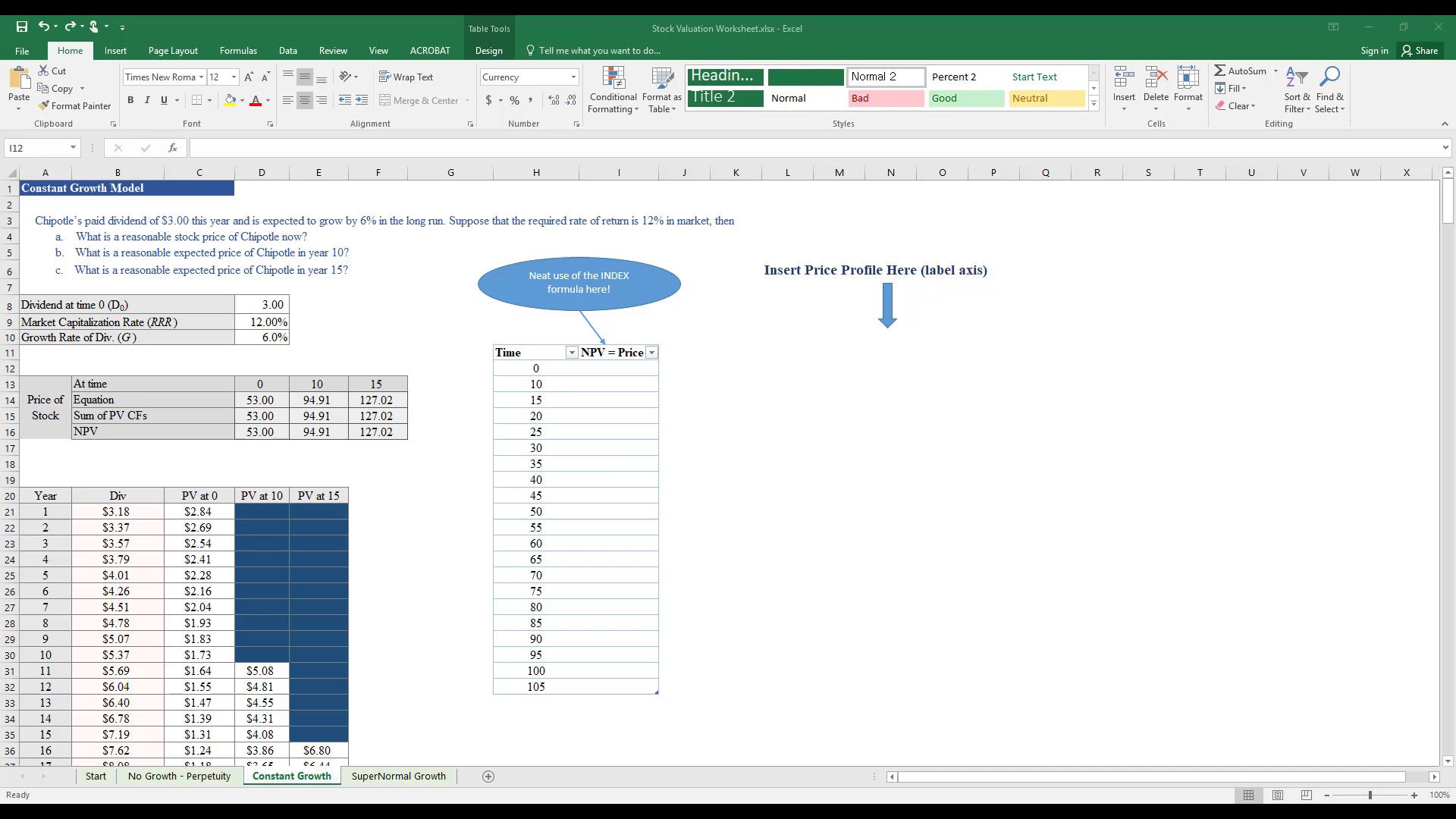 M2U2 - INDEX Function in Excel